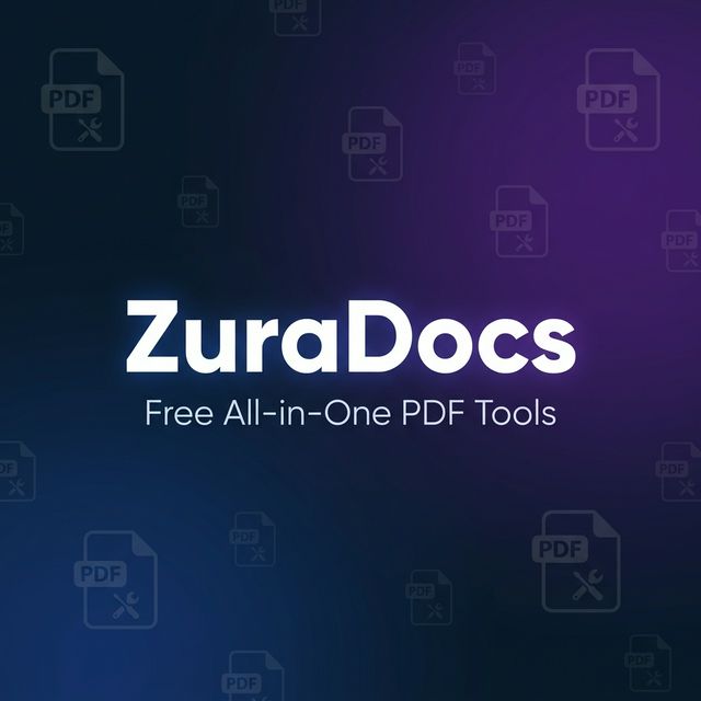 ZuraDocs - All-in-One PDF Tools